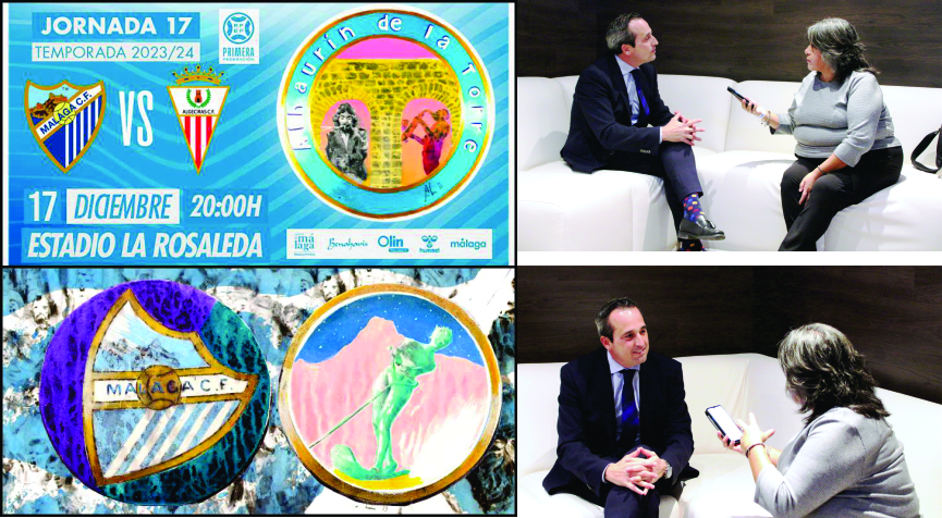 La cultura y el fútbol unidos para el crecimiento y orgullo de Málaga